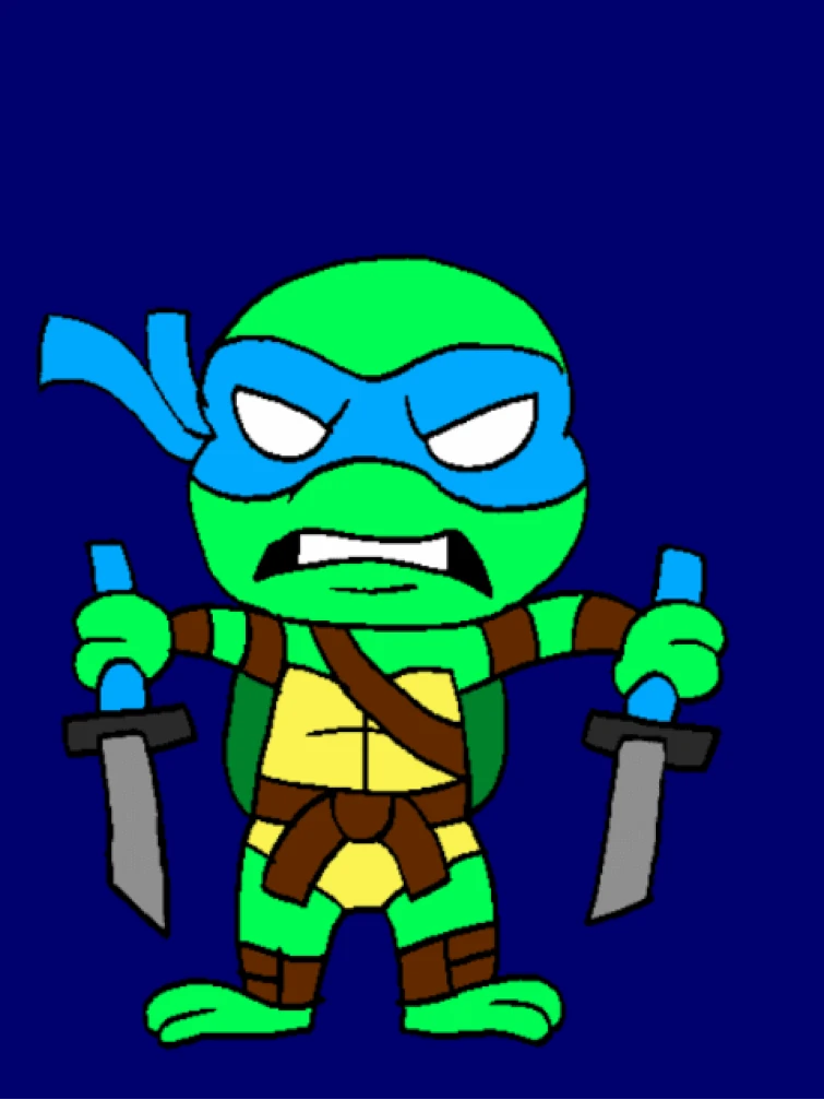 My simple animation of Leonardo | Fandom