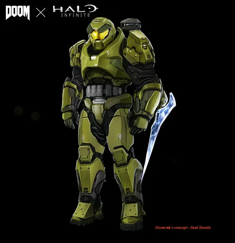 Who else waiting for doom slayer mjolnir armor to arrive in halo ...