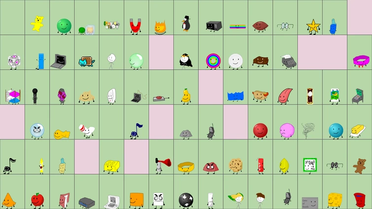 BFDI Recommended Characters VV 20 (VTE) | Fandom
