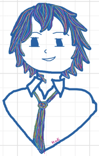 Mayumi drawing on wb | Fandom