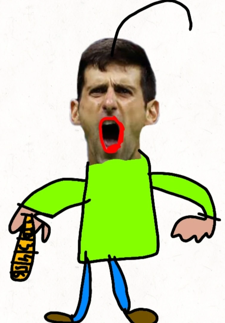 Novak Djokovic + Baldi = | Fandom
