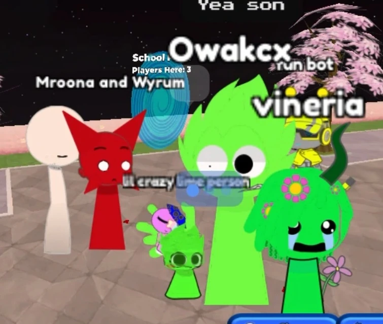 Made Mroona and Wyrum from sprunki retake in Gacha online + goofy ...