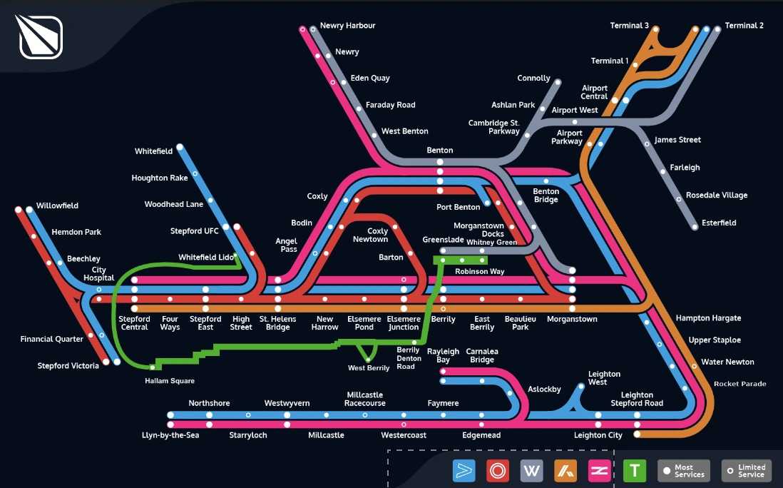attempted to make the scr map if tramlink was added. | Fandom