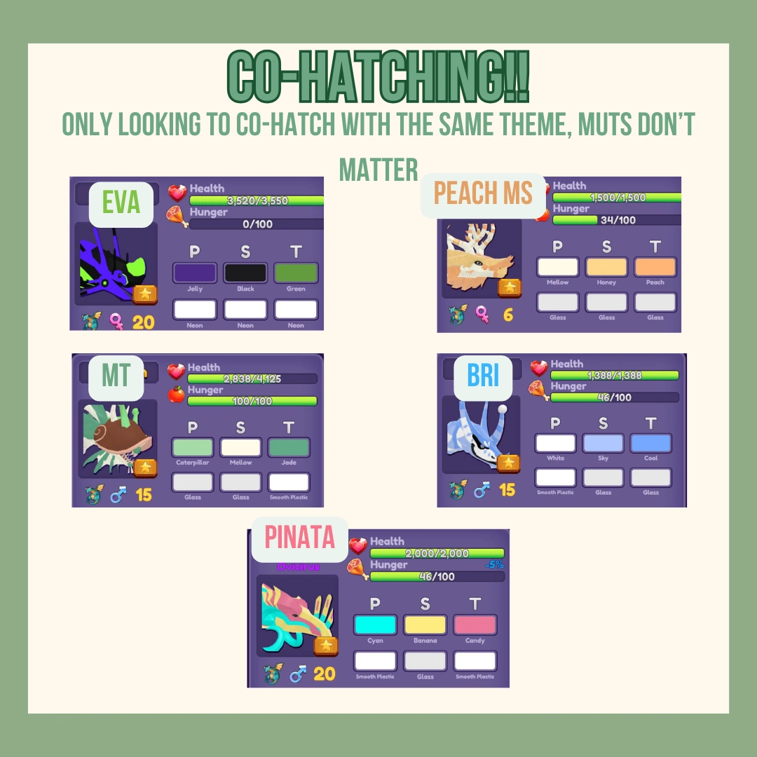 Co-hatching!! | Fandom