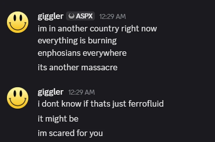 dude im scared. (the giggler with the aspx tag is my friend. I dont ...