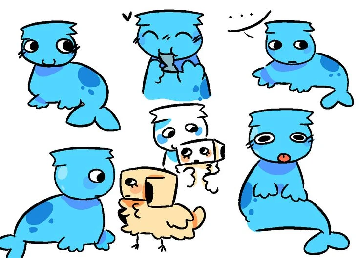 Chicken Shelly? Nah Finn the seal! | Fandom