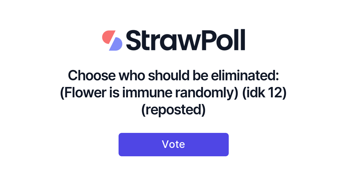 vote... pls | Fandom