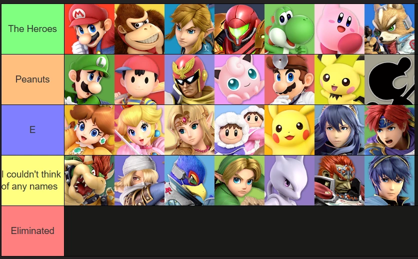 Smash Bros Viewer Voting 1 | Fandom