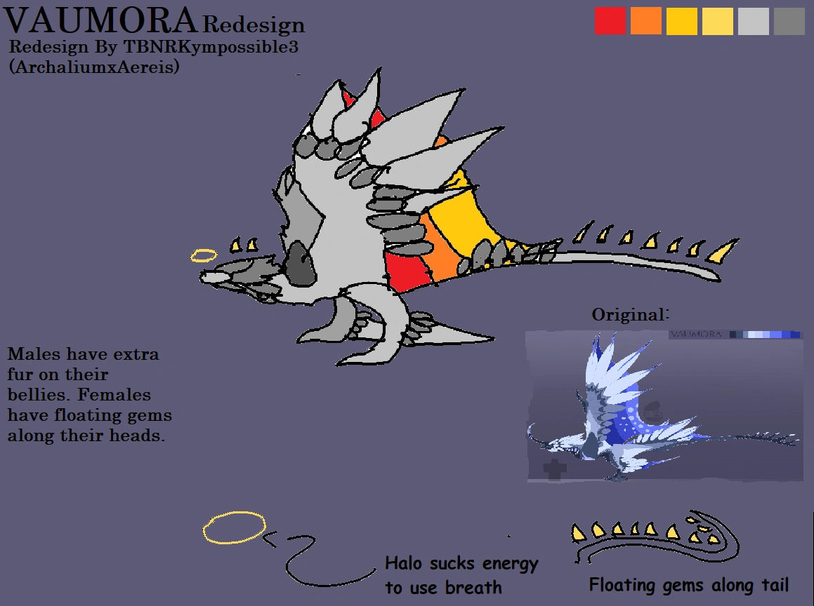 Vaumora Redesign cuz we need better lightning buddies | Fandom