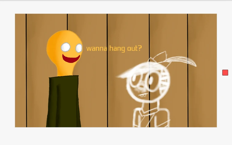 the text just ask chalkles if he wants to hang out with him | Fandom
