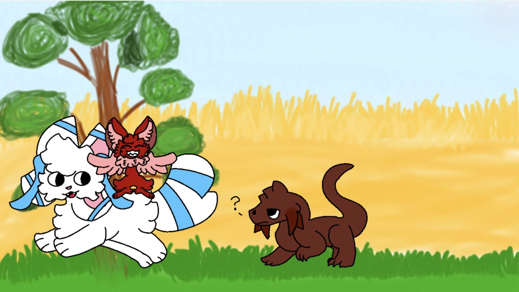 Bbq, Scruffy, and Penito! | Fandom