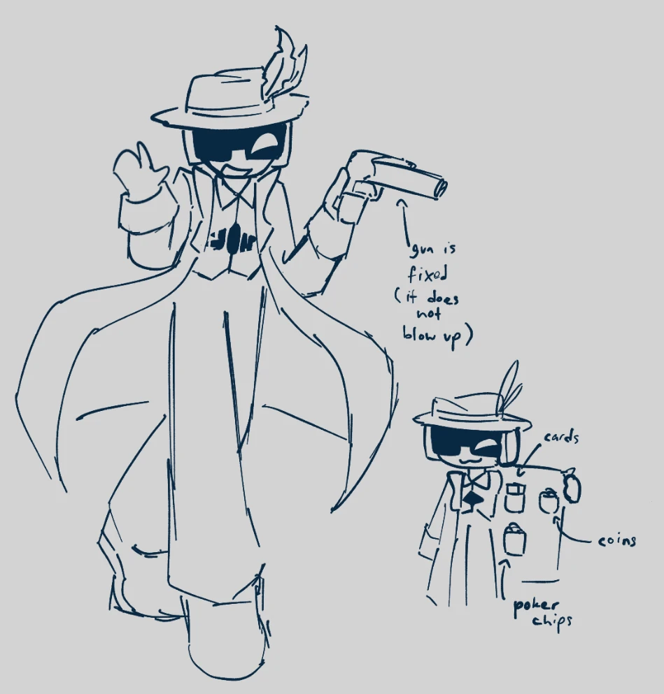 my killer!elliot needed a friend so… i made killer!chance :D | Fandom