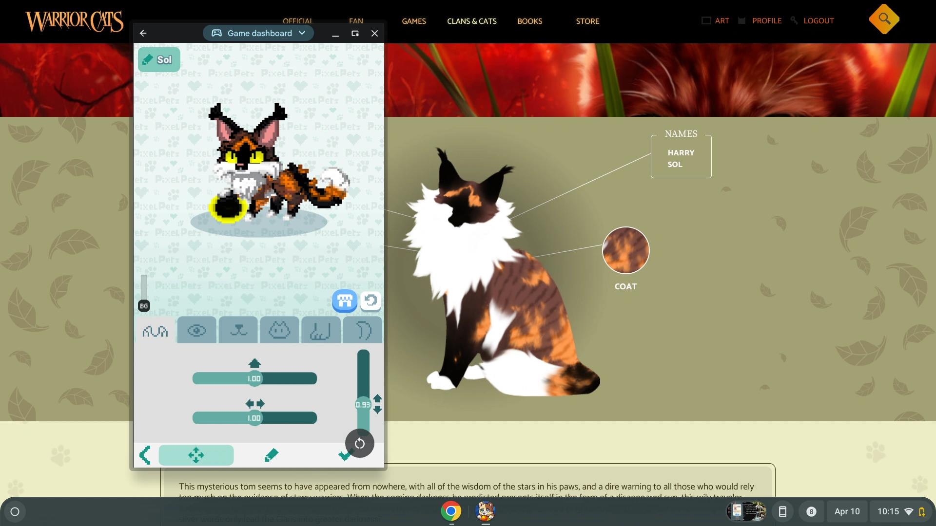 Final update, Sol is finished
