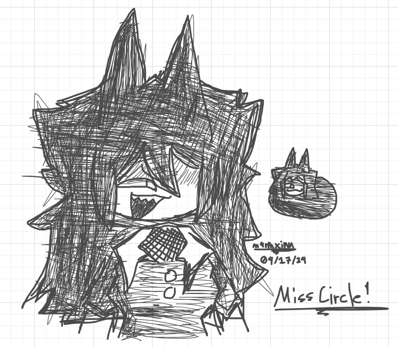 miss circle fanart thing | Fandom