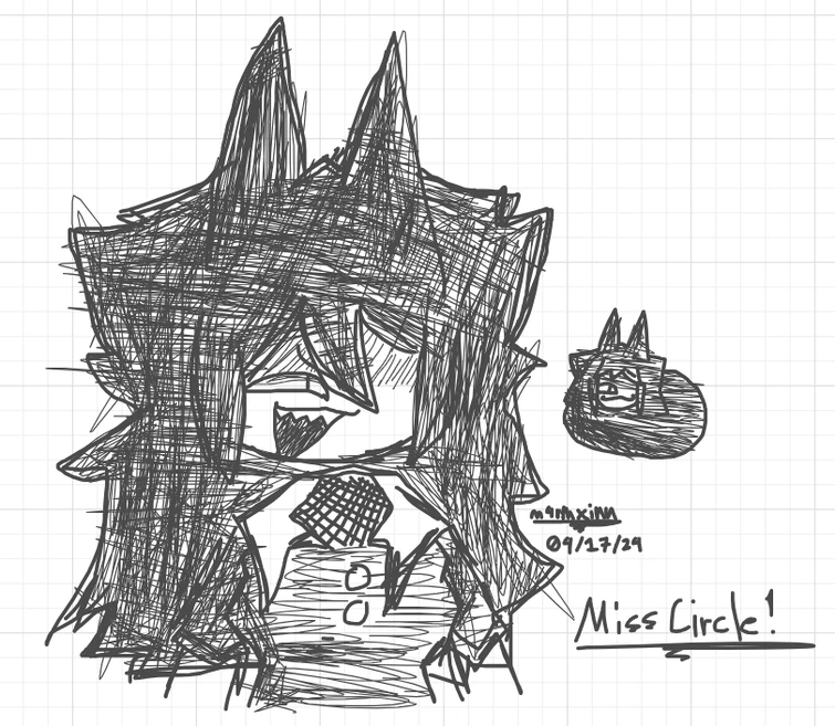miss circle fanart thing | Fandom