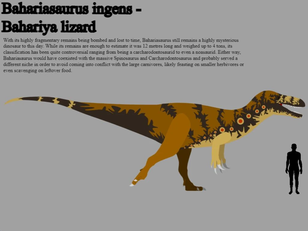 Bahariasaurus art | Fandom