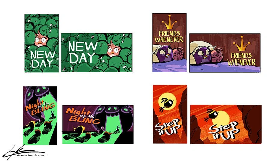 I found concept titles cards for the second season of AB Stella | Fandom