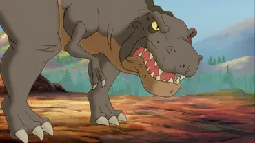 Red Claw (The Land Before Time) VS One-Eye (The Dino King) | Fandom