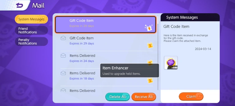 Free code for 500 Item Enhancers! | Fandom