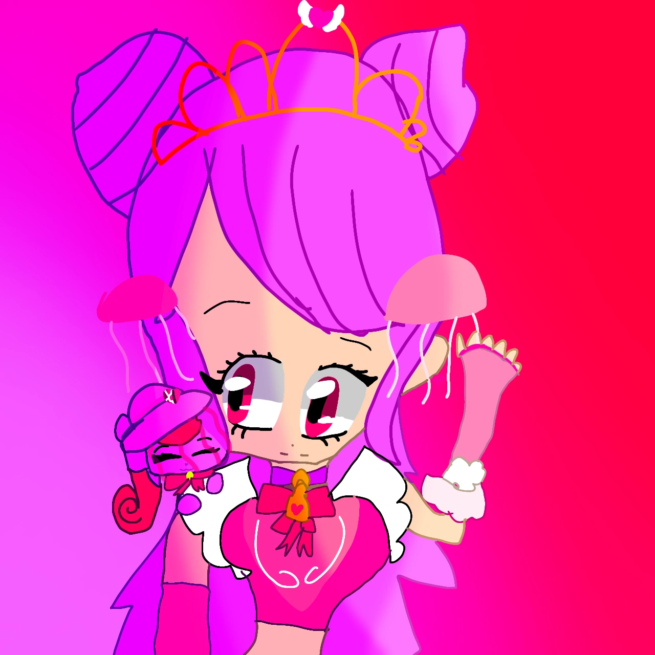 Just a picture of Princess JellyHeart and Saltwater Heartsping From ...