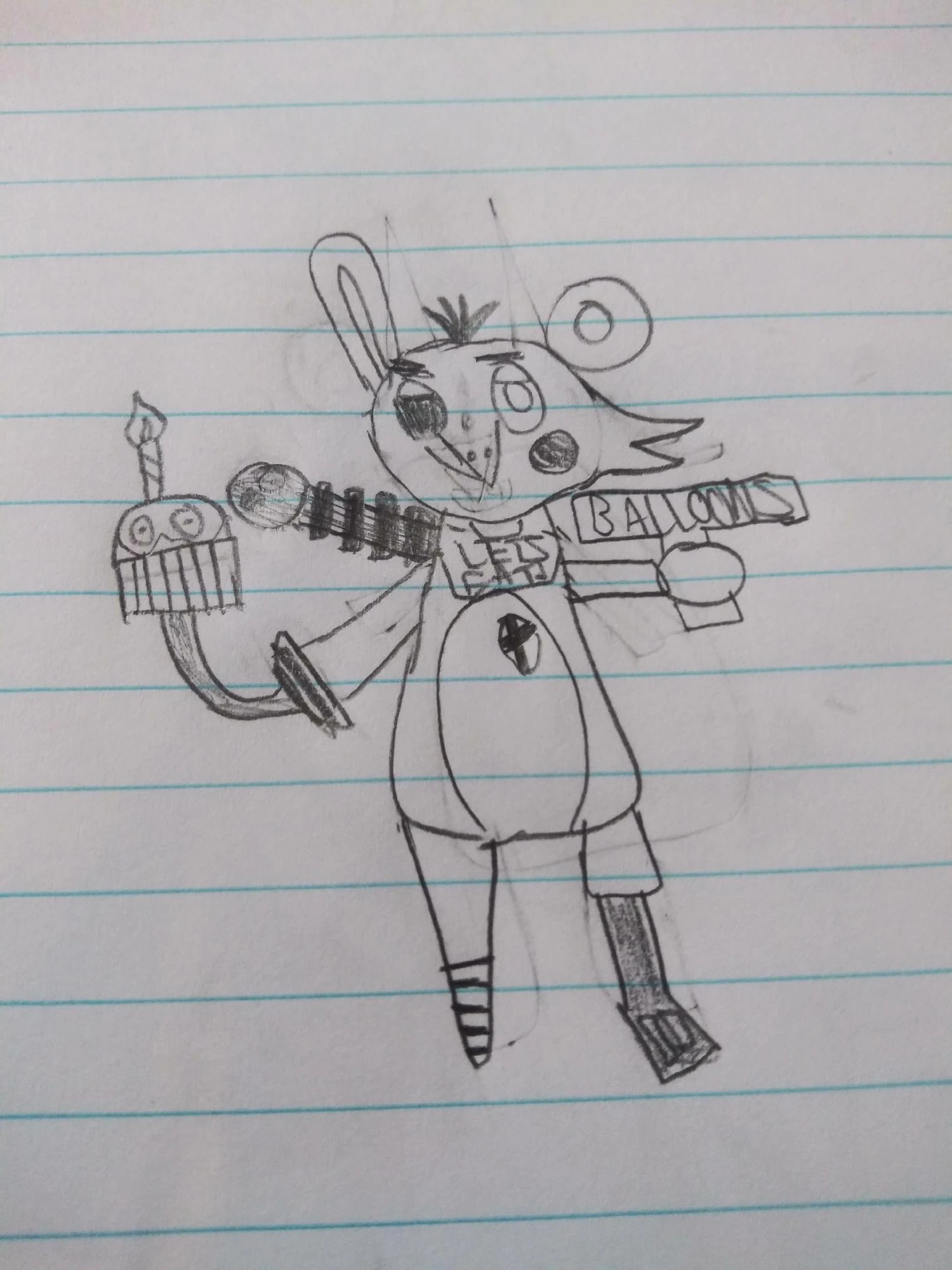 Check out my fnaf drawing with some fnaf characters in one | Fandom