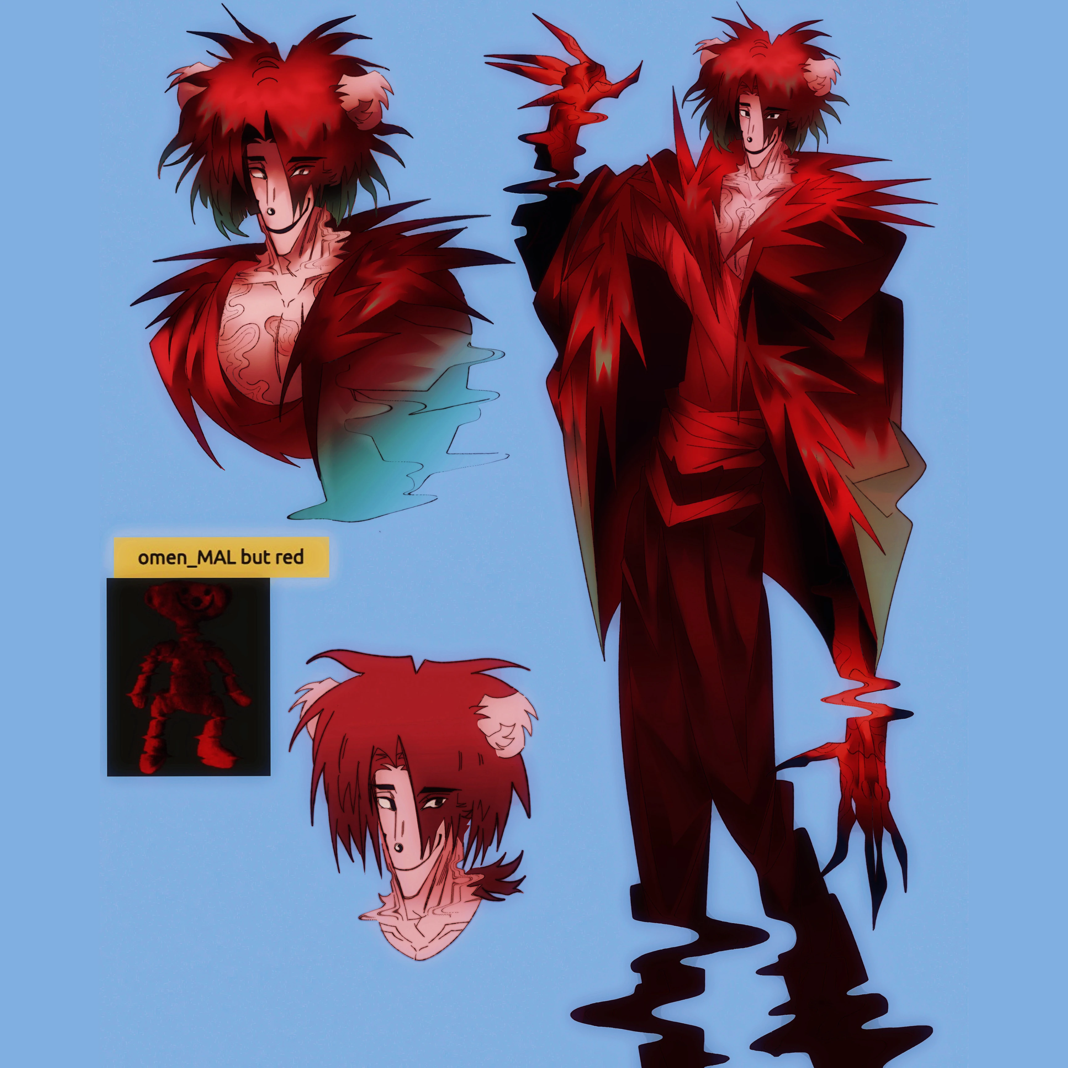 omen_MAL but🤓 RED 🫡💥 | Fandom