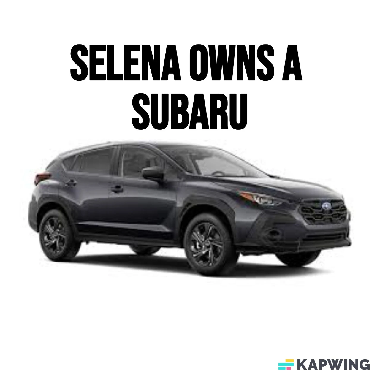 Selena Owns A Subaru | Fandom