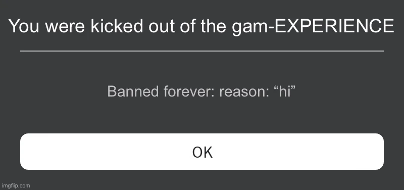 Average roblox moderation: | Fandom