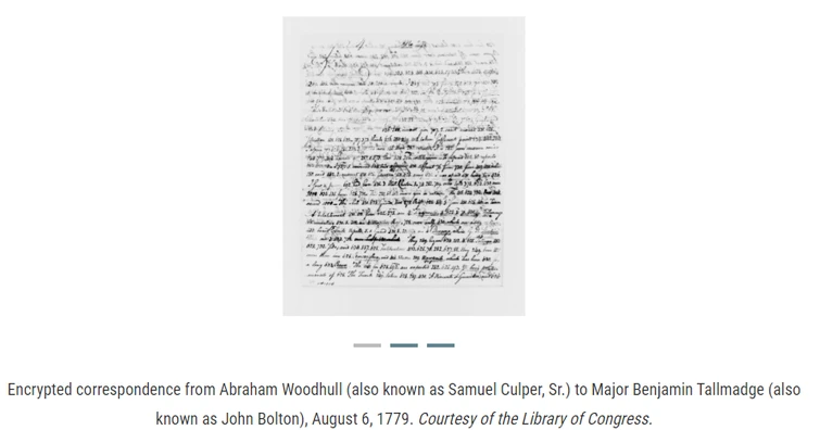 Culper Spy Ring=VFD? | Fandom