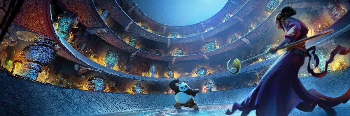 [Early KFP4 concept art] The thing that would've ruined KFP forever ...