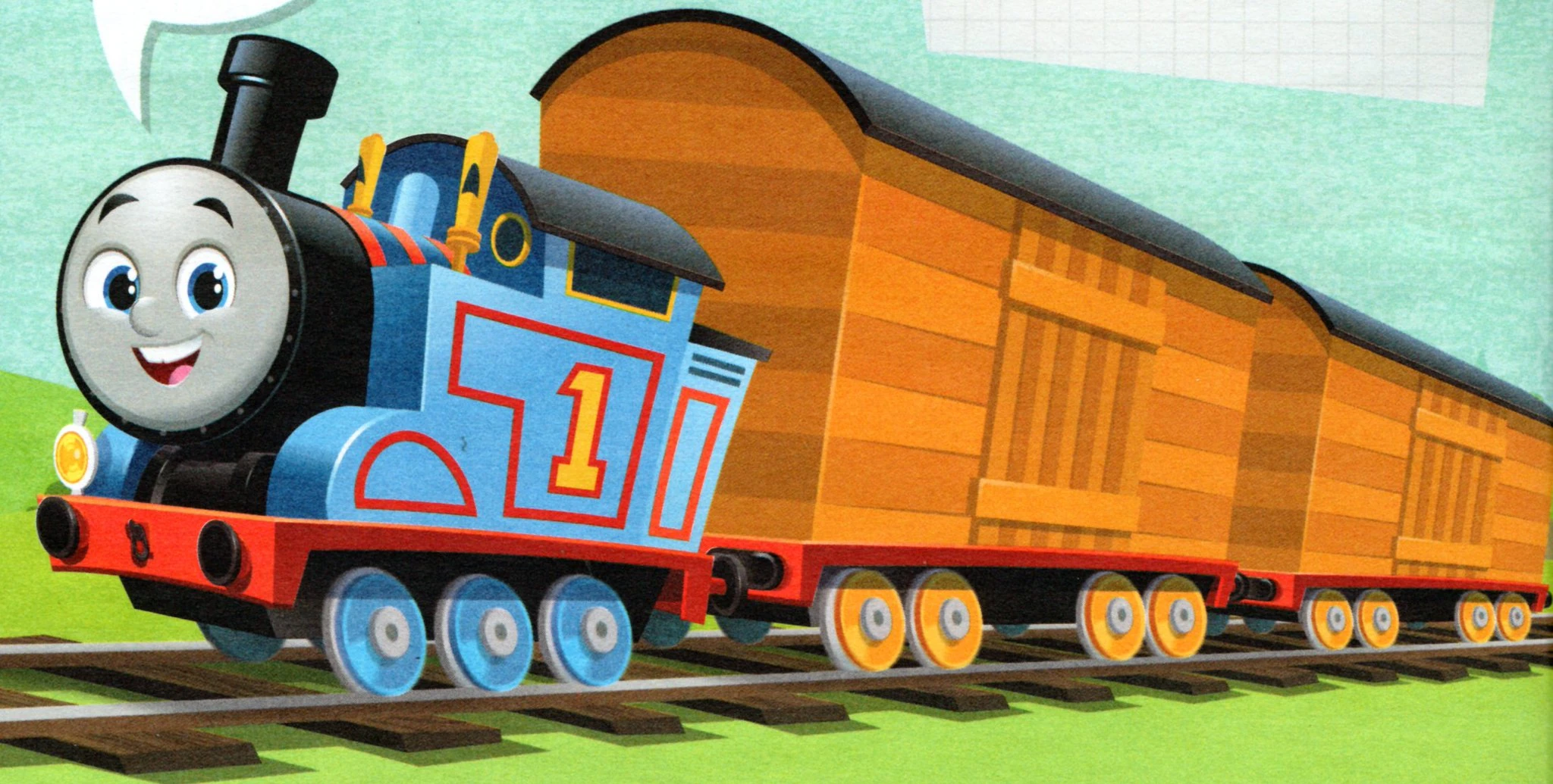There are boxcars in this promotional art! | Fandom