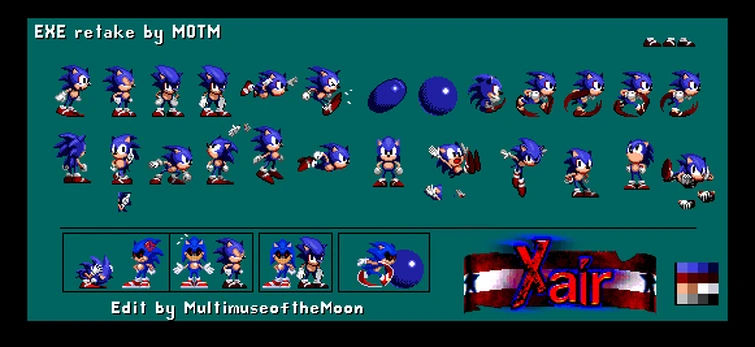 Updated Xair and The Father X mockup sprite sheets | Fandom