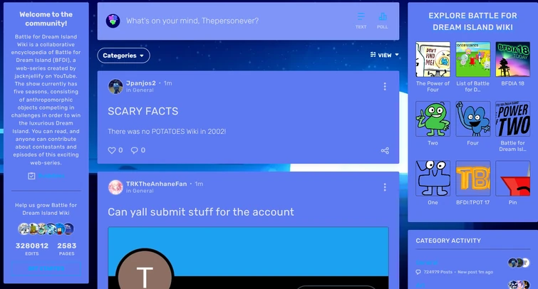 Wyd if One takes over the bfdi wiki? | Fandom