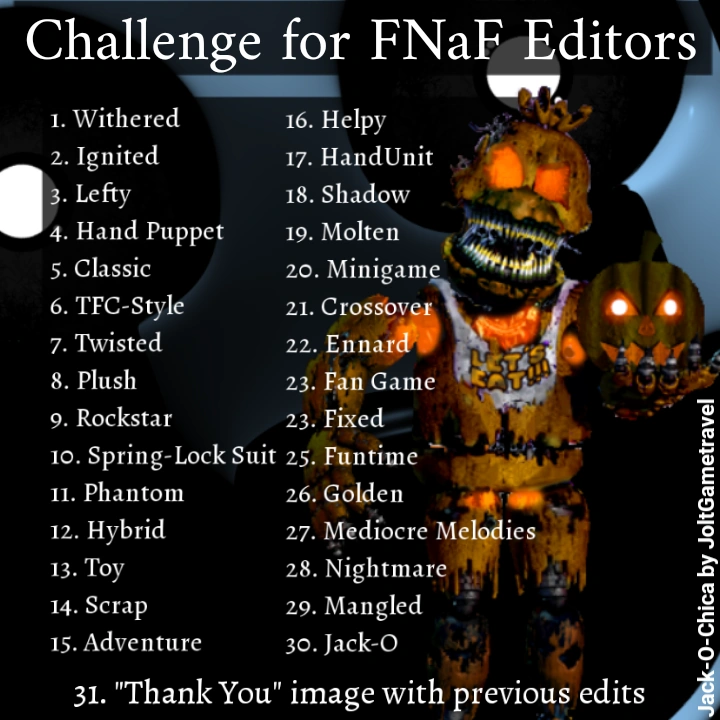 Fnaf challenges cause yes | Fandom