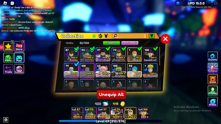 Any unit reccomendations, the max story i have finished is puppet ...