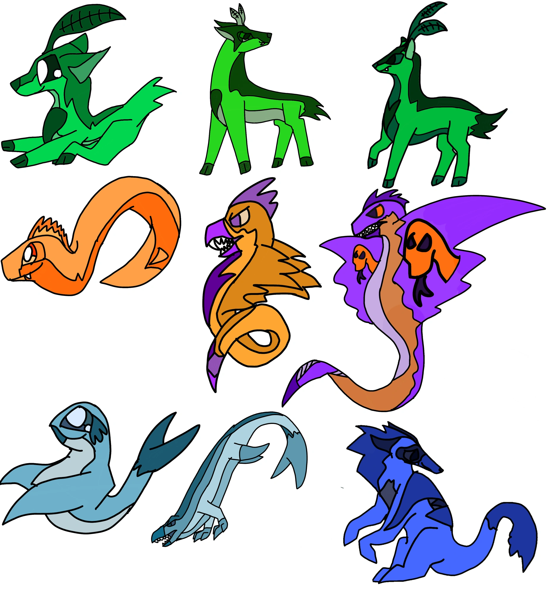 Fakemon Starters | Fandom