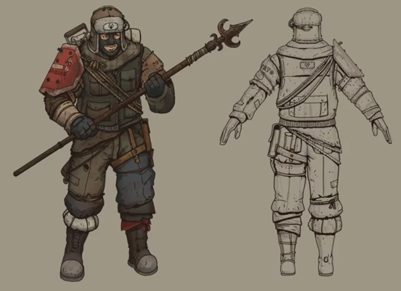 Get out of here, stalker! (Wastelanders concept-art) | Fandom