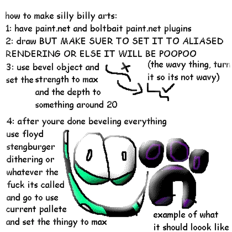 HOW TO MAKE SILLY BILLY ARTS LIKE ME!!! | Fandom