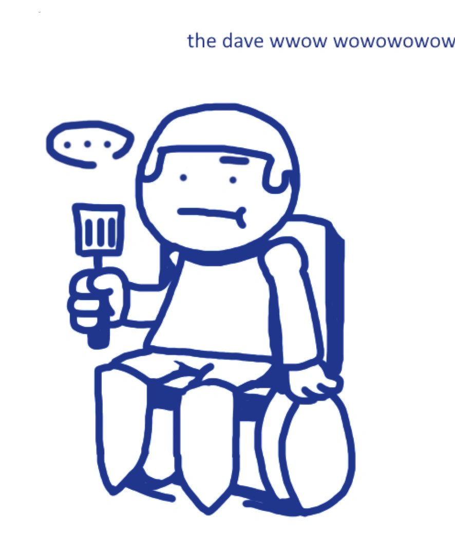 tried paint.net for the first time and heres a funny dave drawing | Fandom