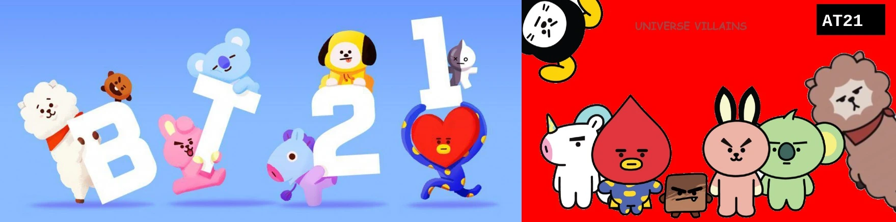 BT21 VS. AT21 Ver. 2 | Fandom