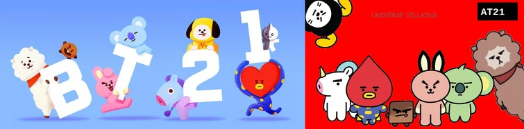BT21 VS. AT21 Ver. 2 | Fandom