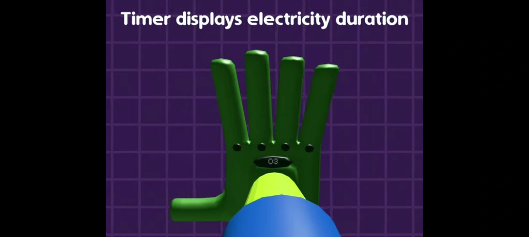 Does the green hand have a display on it? | Fandom