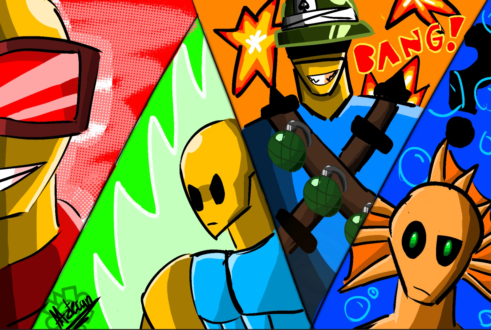 Slap battles manga snippets #1 | Fandom