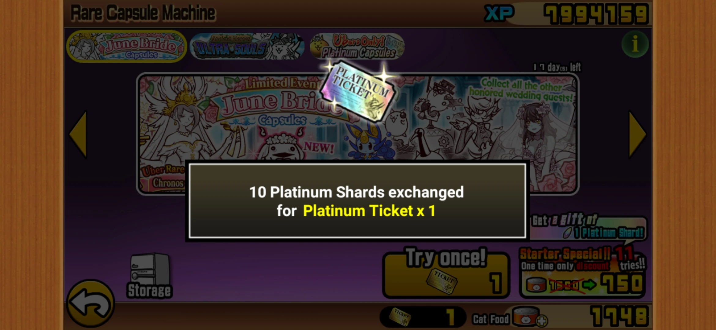 Platinum ticket acquired | Fandom
