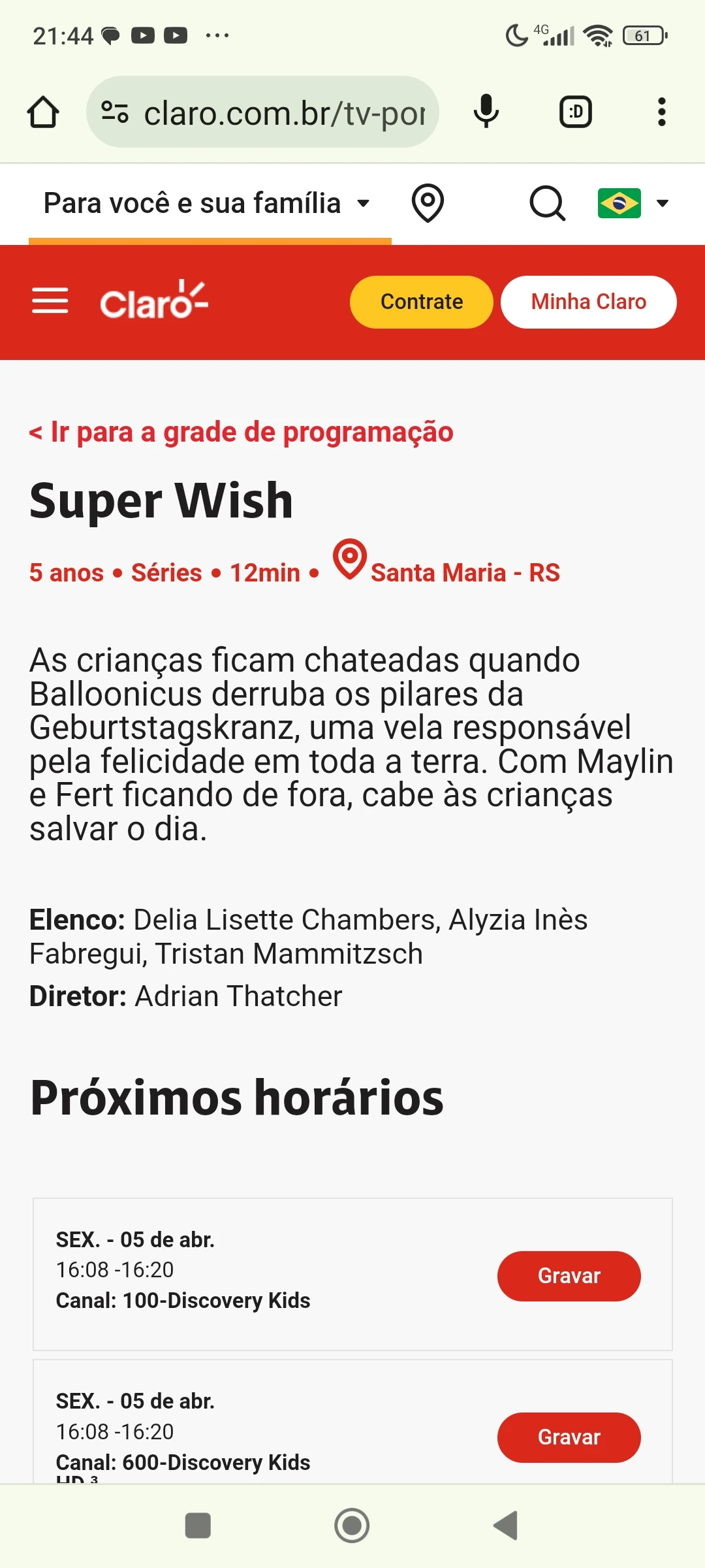 Nuevos episodios de Super Wish en el Feed Brasil a partir del 5 de Abril | Fandom