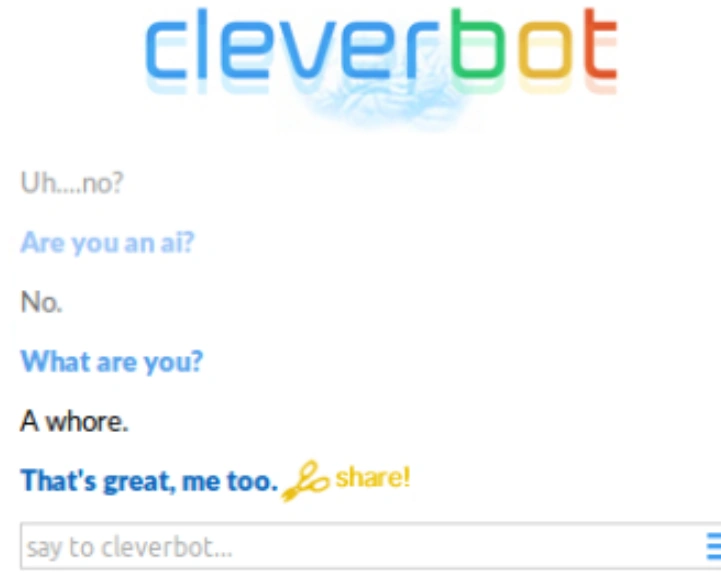 So I was on clever bot | Fandom