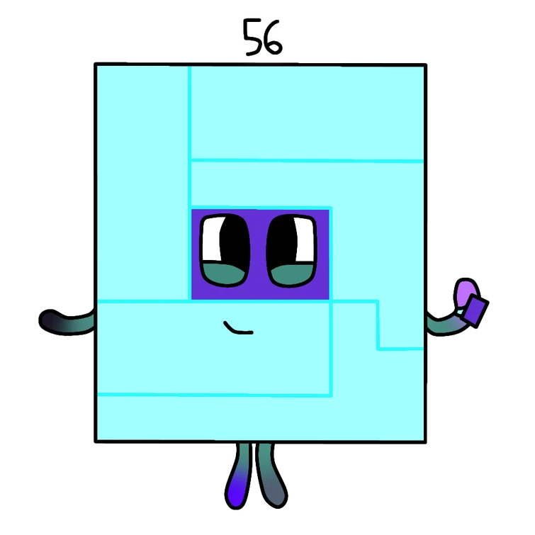 More fanmade figured out Numberblocks! Meet Fifty-One, Seventy-One ...