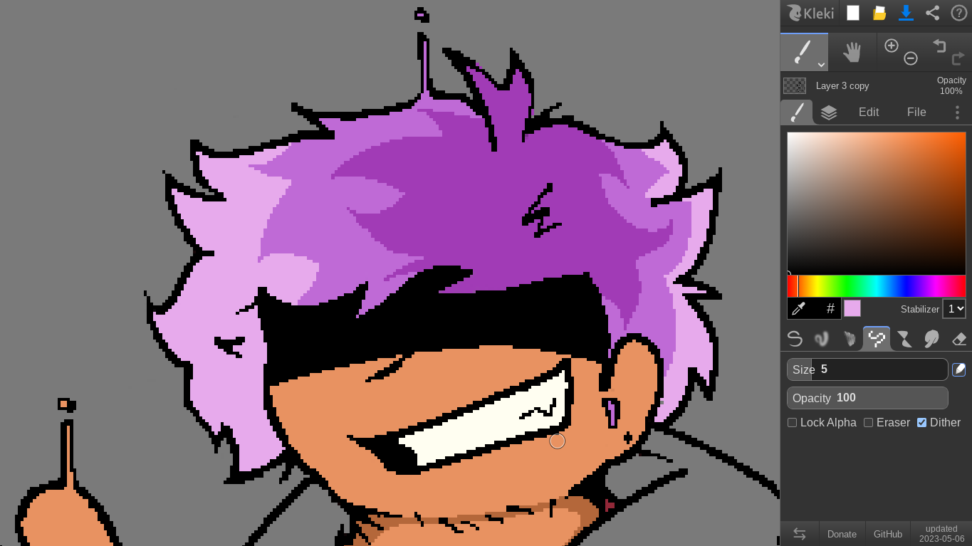 ngl, purple hair fits my sona | Fandom