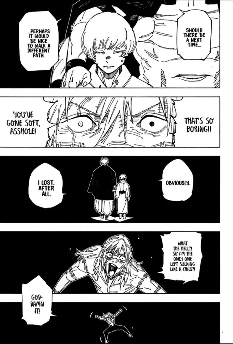 Why didn’t Mahito wanted to change and start a new life in Chapter 271? | Fandom