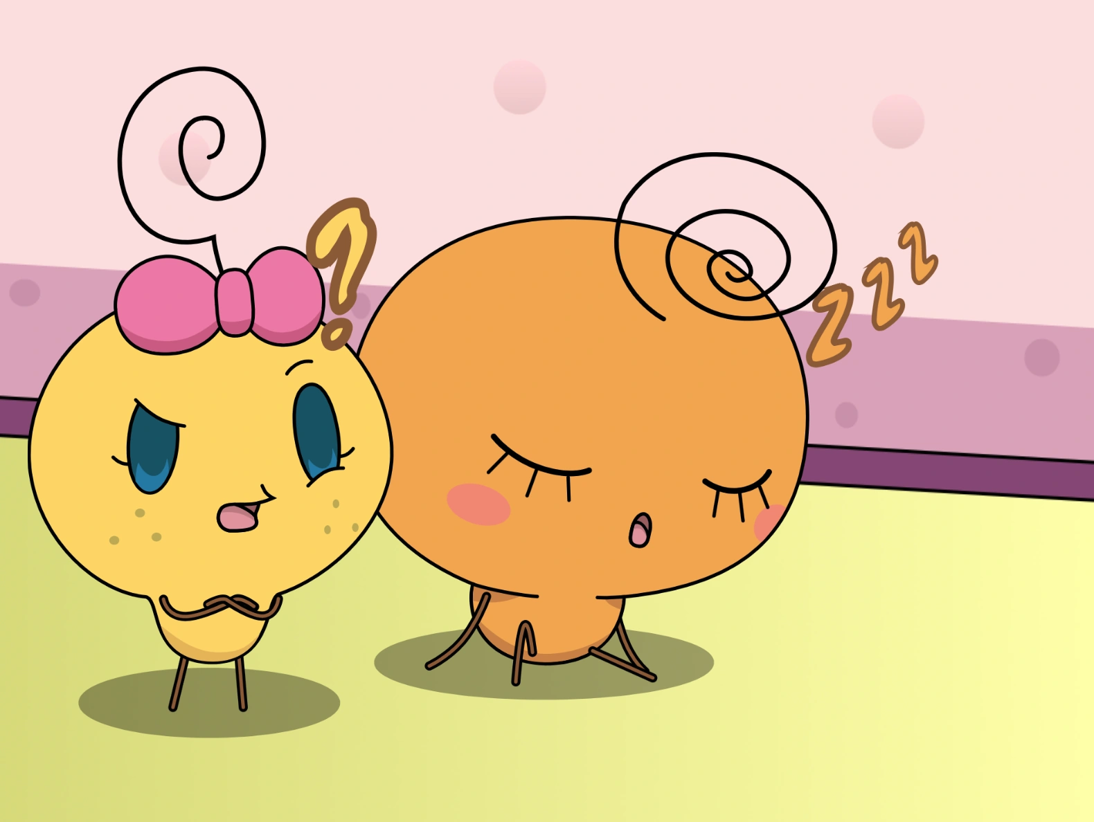 Happy birthday Memetchi! Make sure not to fall asleep near your sister ...